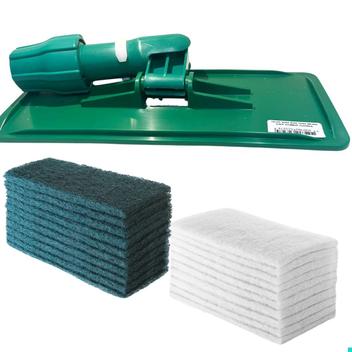 Conjunto Limpa Tudo Fiber Lock Tonk Com Fibra Branca e Verde - TONK ...