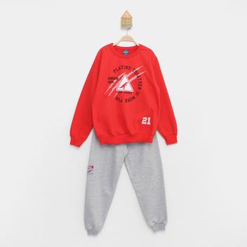 Conjunto Longo Infantil Rei Rex Moletom Peluciado Dino Menino - Reirex ...