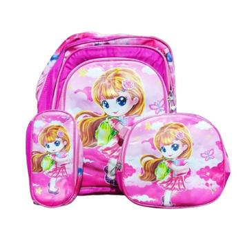 Conjunto Mochila Infantil + Lancheira + Estojo - Yoo Lucki - Material ...