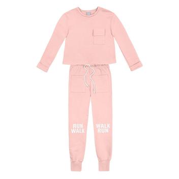 Conjunto Moletom Infantil Menina Com Bolso Hering Kids - Conjunto de ...