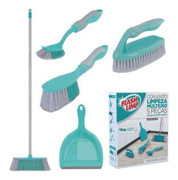Conjunto para limpeza multiuso flash limp c/ 5 pecas lav6590 ...