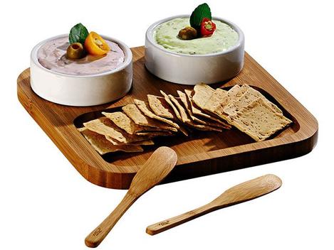 Conjunto para Petiscos e Patê 5 Peças - Welf Atlânta PD-00543 ...