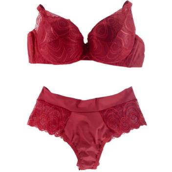 Conjunto Plus Size atacado Sutiã e Calcinha Conforto Sensual - Peclat ...