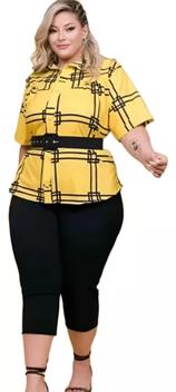 Conjunto Plus Size Kyra - D PODEROSA PLUS - Conjunto de Roupa Plus Size Feminino - Magazine Luiza