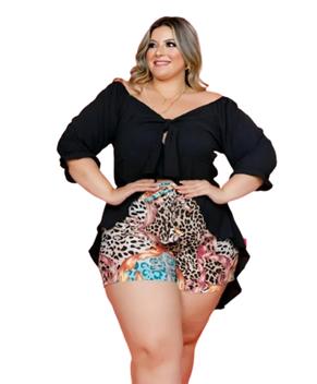 Conjunto Plus Size Paola - D PODEROSA PLUS - Conjunto de Roupa Plus Size Feminino - Magazine Luiza