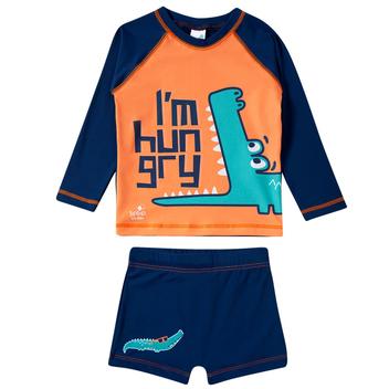 Conjunto Praia Bebê Menino 2 Peças UV Tip Top 1145 - Moda Praia para ...
