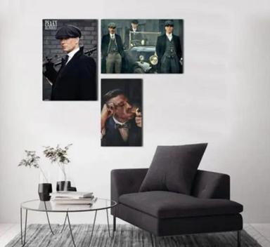 Conjunto Quadro Decorativo Série Peaky Blinders" - Iron Tech - Quadro ...