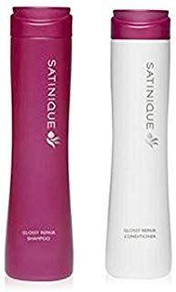 Conjunto Satinique Glossy Repair - Shampoo e Condicionador (280ml x 2 ...