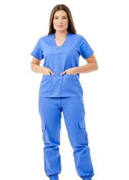 Conjunto Scrub Básico Feminino - Bernice - Conjunto de Roupa Feminina ...