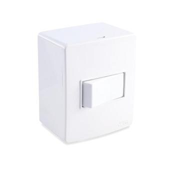 Conjunto sobrepor 1 interruptor simples force line - Interruptores ...