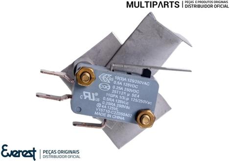 Conjunto Suporte Do Topador Com Microswitch Everest 43519 - Filtro de ...