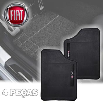 Conjunto Tapete Automotivo 4 Peças Personalizado Universal - Fiat ...