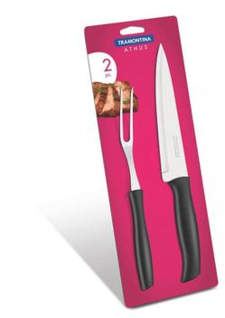 Conjunto Trinchante Inox 2 Peças Preto Athus Tramontina 23099083 ...