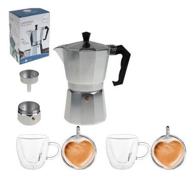 Conjunto Xícaras Coração Vidro Resistente 80ml - 2 unidades - Kadê ...