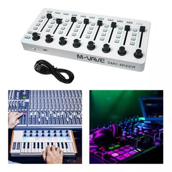 Console De Mixagem Com Controlador MIDI Sem Fio USB 43 Botões Para ...