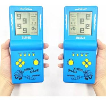 Console Mini Game Antigo Retro 9999 Jogos - brick-game - Minigame ...