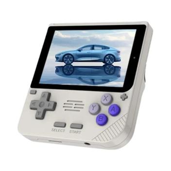 Console Portátil Retrô Powkiddy V10 Infantil - Tela 3,5" IPS - Minigame ...