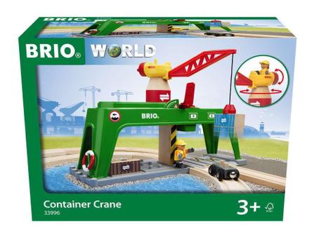 Container Crane Toy BRIO Brio Magnetic Hook 3 anos ou mais - Acessórios ...
