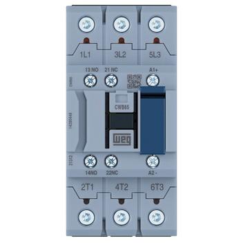 Contator Tripolar CWB65-11-30 65A 220V 1NA + 1NF Weg - Disjuntor Din ...