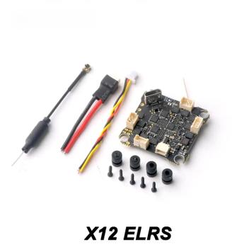 Controlador De Voo 5 Em 1 HappyModel X12 AIO 2.4G ELRS V3.0 OPENVTX 12A ...