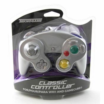 Controlador GameCube TeknoGame Wired compatível com prata - Headset ...
