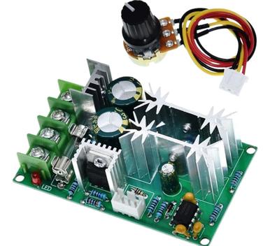 Controlador Regulador PWM 10-60V 20A Controle Rotação De Motor Dc - OEM ...