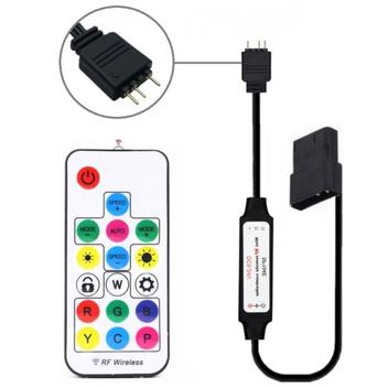 Controladora ARGB e RGB 3 Pinos 5V Plug Molex Water Cooler Cooler Fan ...