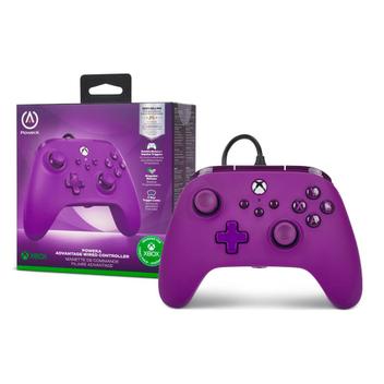 Controle com fio Power A para XBOX Série XS Roxo - MICROSOFT - Controle ...