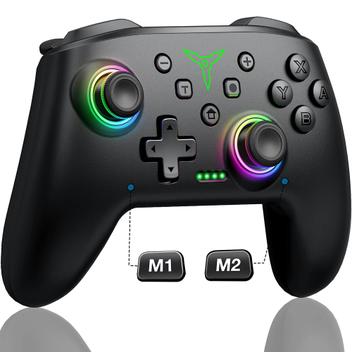 Controle Game Macroglow Wireless Preto - Controle para PC - Magazine Luiza
