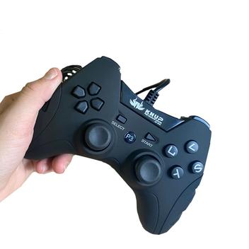 Controle Gamer PC Usb Joystick Emborrachado Com Fio - Knup - Controle ...