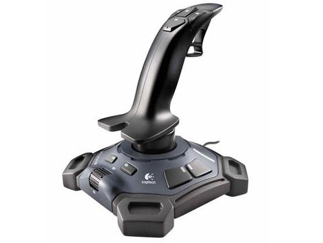 Controle Joystick 11 botões - Logitech Attack 3 963291-0403 - Outros ...