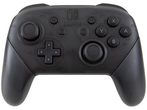 Controle para Nintendo Switch sem Fio - Pro Controller Cinza - Controle ...