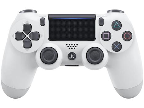 Controle para PS4 e PC sem Fio Dualshock 4 Sony - Branco Glacial ...