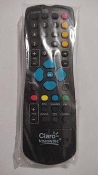 Controle Remoto Claro Tv Original - Visiontec Preto - Controle Remoto ...