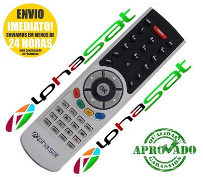 Controle Remoto Receptor Alphasat TX KVM Edition - Controle Remoto para ...