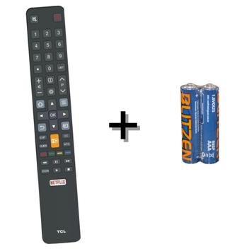 Controle Remoto TCL Grande Original + PILHAS AAA / P65us 50p65us ...