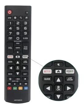 Controle Remoto Tv LG Smart 32/43/49/50/55/65/70 Polegadas - Controle ...