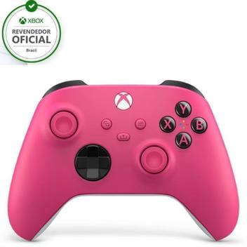 Controle Xbox One e Series Sem Fio Rosa Deep Pink - Outros Games ...