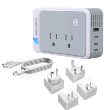 Conversor de tensão Mapambo 220V a 110V para ferros de ondulação ...