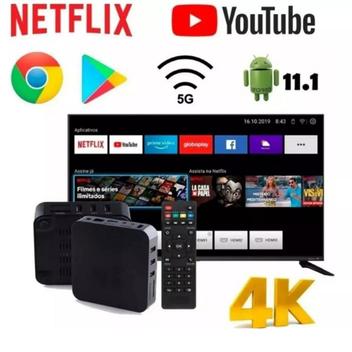 Conversor Digital Tv Smart Android 10.1 4K 5G - Inova - Conversor ...