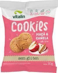 Cookies Maça E Canela Sem Glúten Vegano 30 g - Vitalin - Cookies ...