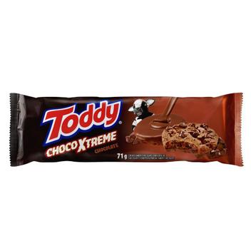 Cookies Toddy ChocoXTreme Sabor Chocolate com Gotas de Chocolate 71g ...