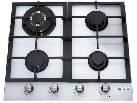 Cooktop 4 Bocas Cata LCI 631 A Inox à Gás - Tripla-Chama - Cooktop 4 ...