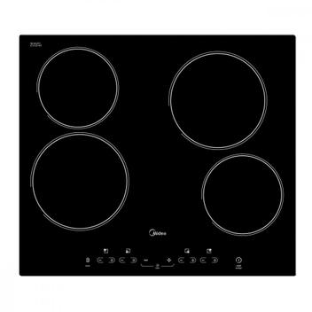 Cooktop 4 Bocas Midea Vitrocerâmico Touch 4Q Preto 220V CCA40P2 ...
