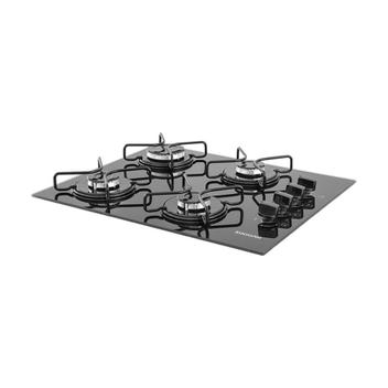 Cooktop 4 Bocas Suggar FG4004AVP A Gás Esmaltado Preto - Cooktop 4 ...