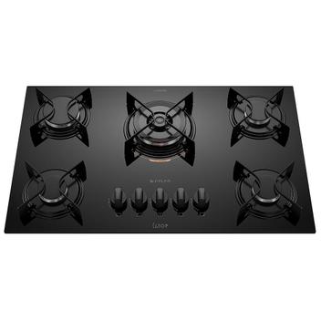 Cooktop a Gás Atlas Utop 5 Bocas Superautomático Mesa em Vidro ...
