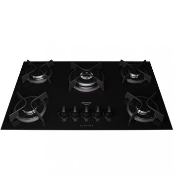 Cooktop Dako Supreme a Gás 5 Bocas Acendimento Automático e Tripla ...