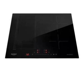 Cooktop De Indução 4 Bocas Dako Diplomata com Zona Flexível Preto ...