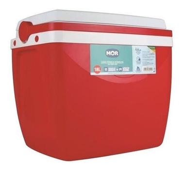 Cooler Caixa Térmica 34 Litros Mor Portátil 50 Latas com Alça - Cooler ...