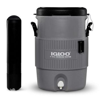 Cooler de Água Portátil Igloo Sports 19L - Cinza/Preto - Bar e ...